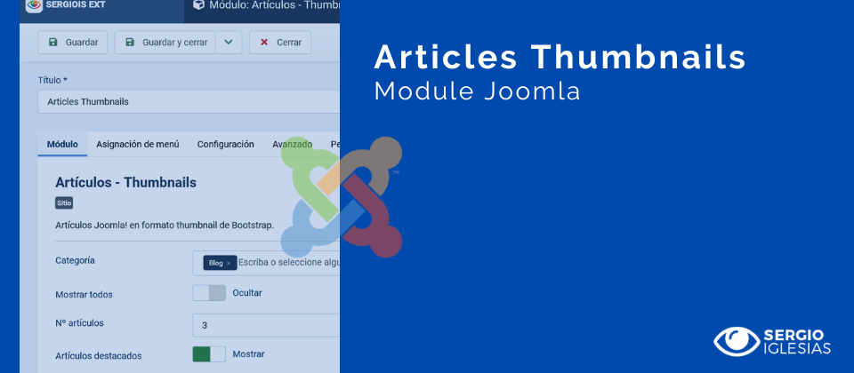 Articles Thumbnails - Module Joomla! - Free Joomla! Extensions - Sergio ...