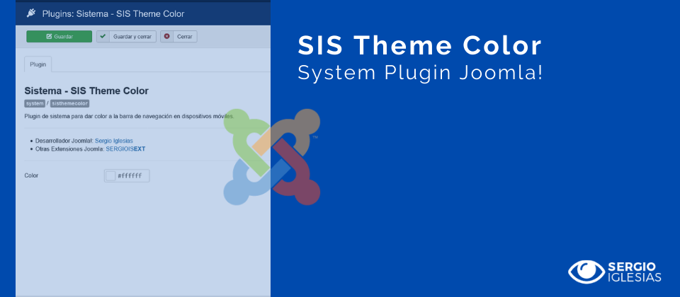 SIS Theme Color - System Plugin Joomla! - Free Joomla! Extensions - Sergio Iglesias